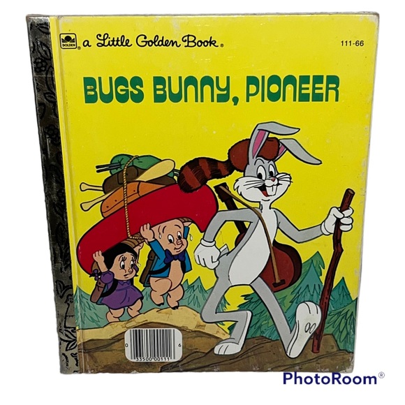 Other | Bugs Bunny Pioneer A Little Golden Book Vintage | Poshmark